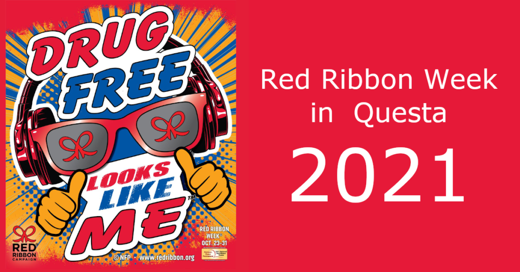 Red Ribbon Week in Questa Recap - 2021 - Vida Del Norte Coalition